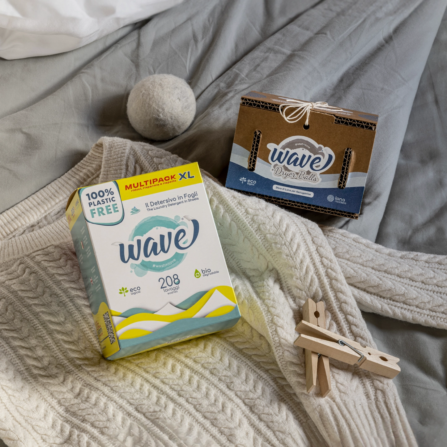 Wave Washing: il detersivo in fogli ecologico